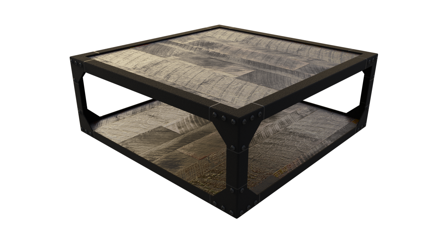 Steel Frame Coffee Table – Mr Black
